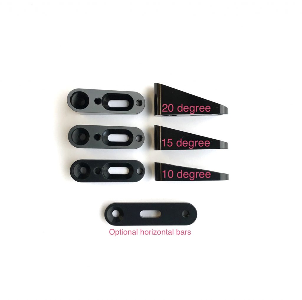10, 15 & 20 Degree In-Line Arm Rest Wedges - Evolve Aero - High ...