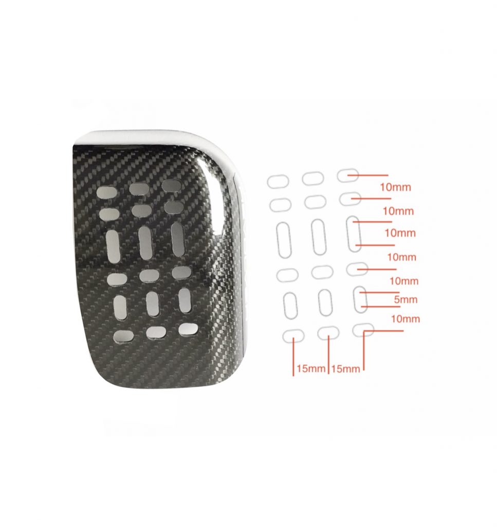 ERGO MANTIS XL Carbon Fibre Tribar Arm Rests - Evolve Aero - High ...